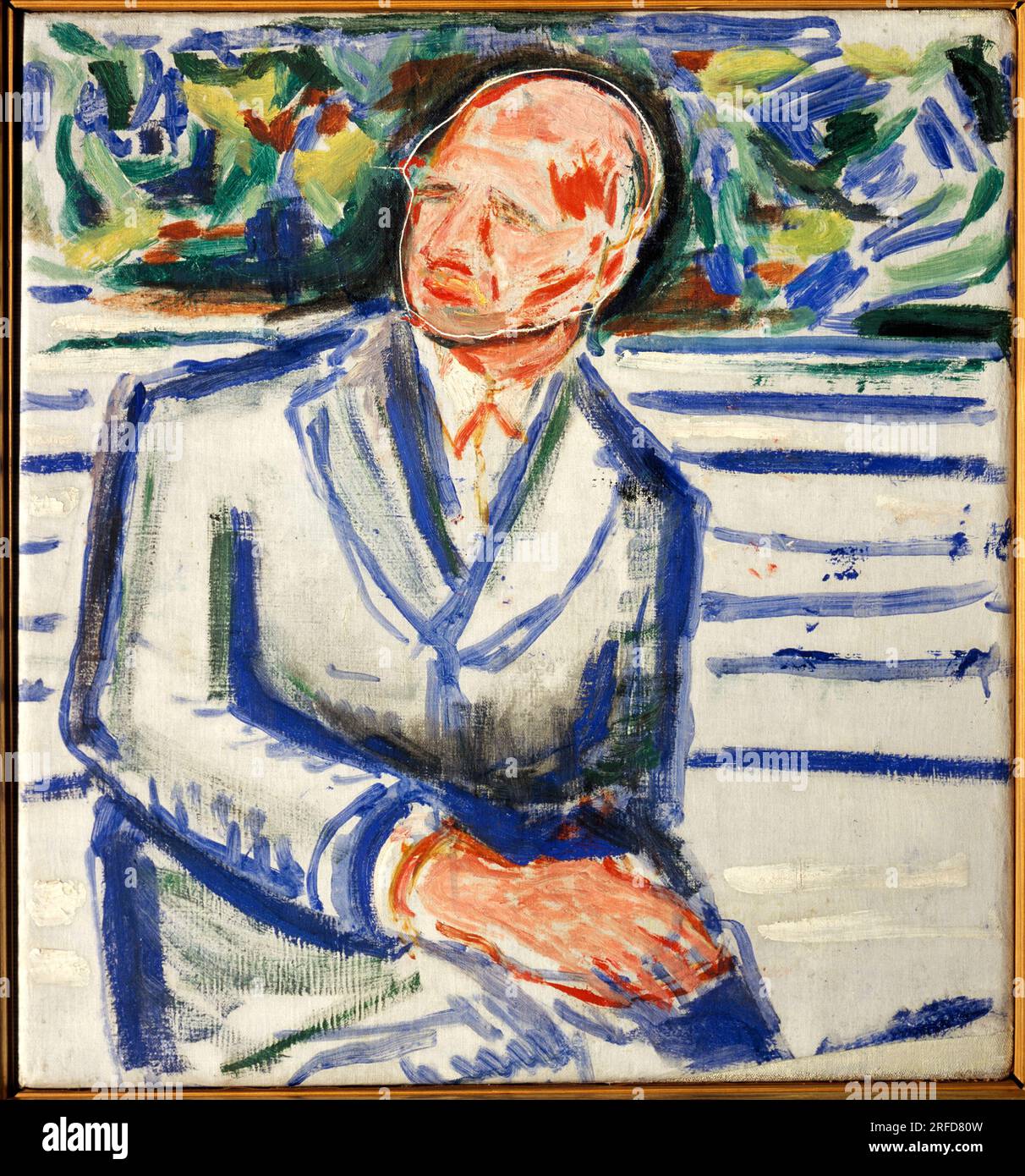 Rolf hansen 1943 by Edvard Munch Stock Photo - Alamy