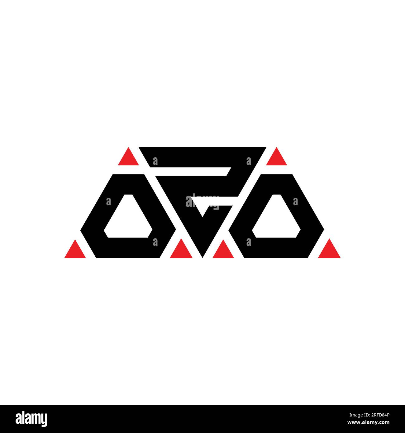 Ozo font Stock Vector Images - Alamy