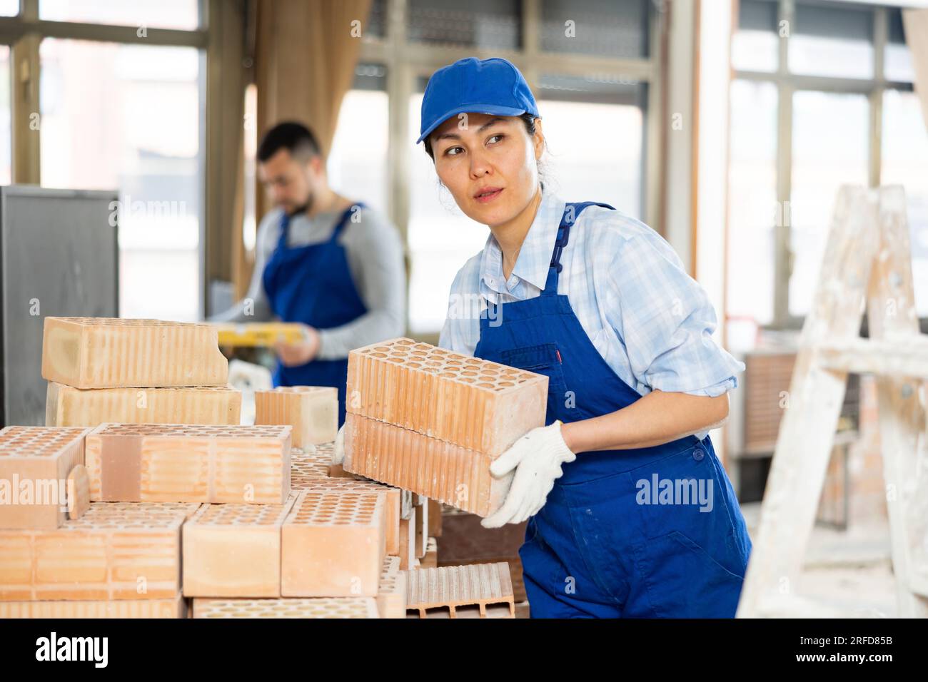 Japanese house reconstruction hi-res stock photography and images - Alamy