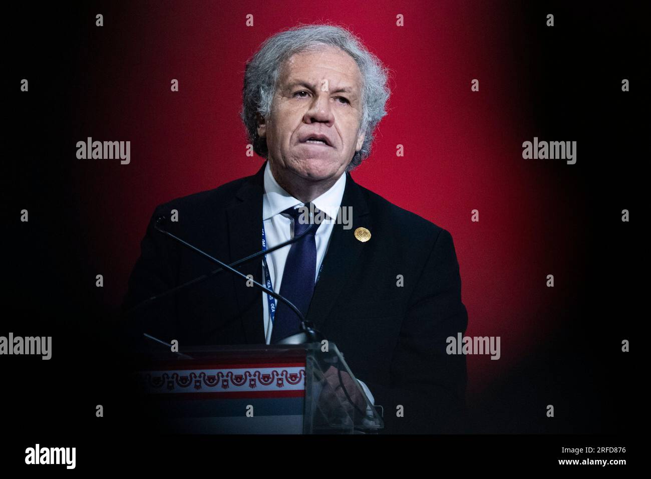 FILE - Secretary General of the Organization of American States, OAS ...