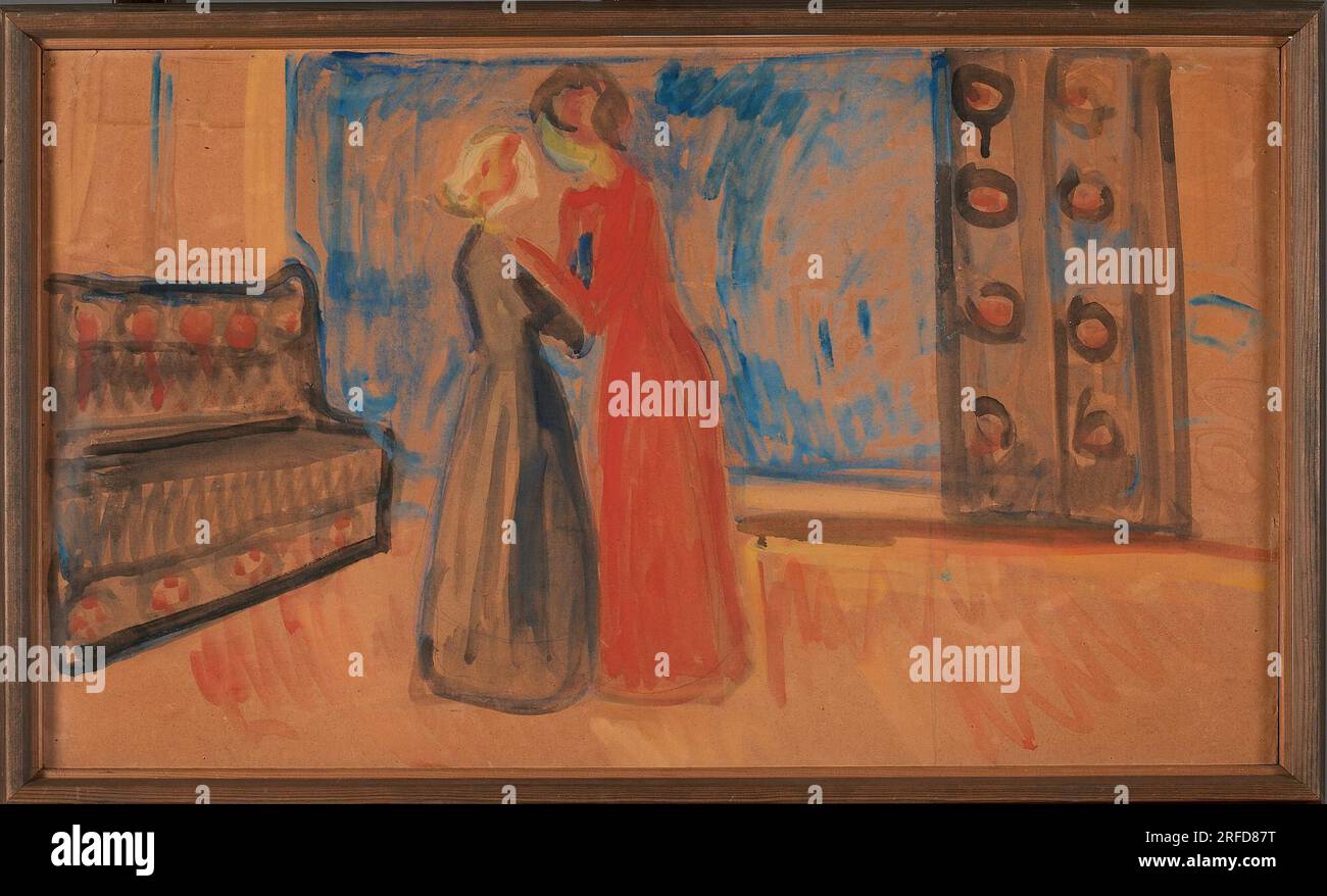 Set Design for Henrik Ibsen's "Hedda Gabler" from 1906 until 1907 by ...