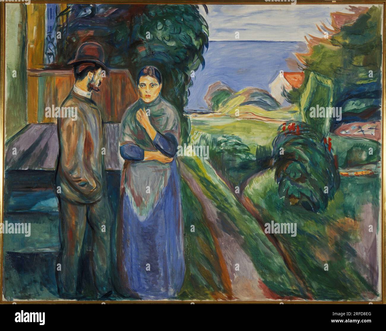 Evening edvard munch hi-res stock photography and images - Alamy
