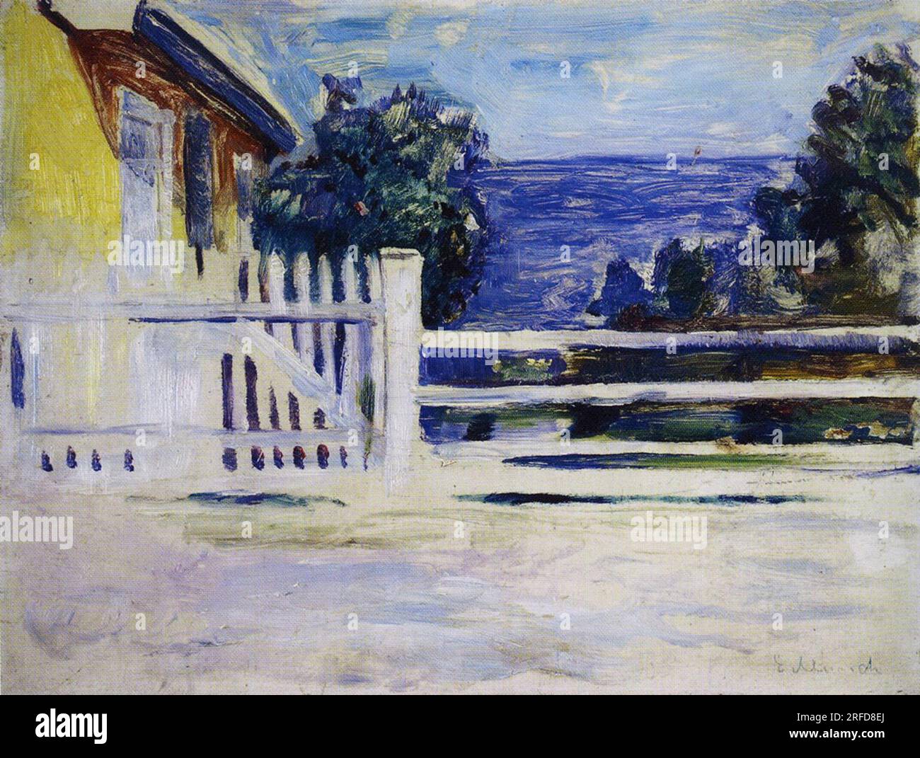 Summer in Åsgårdstrand 10 March 2022 by Edvard Munch Stock Photo - Alamy