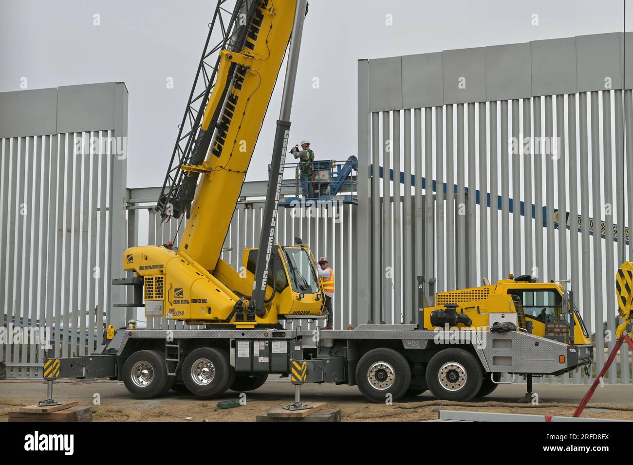 Tijuana, Baja California, Mexico. 2nd Aug, 2023. US-Mexico border ...