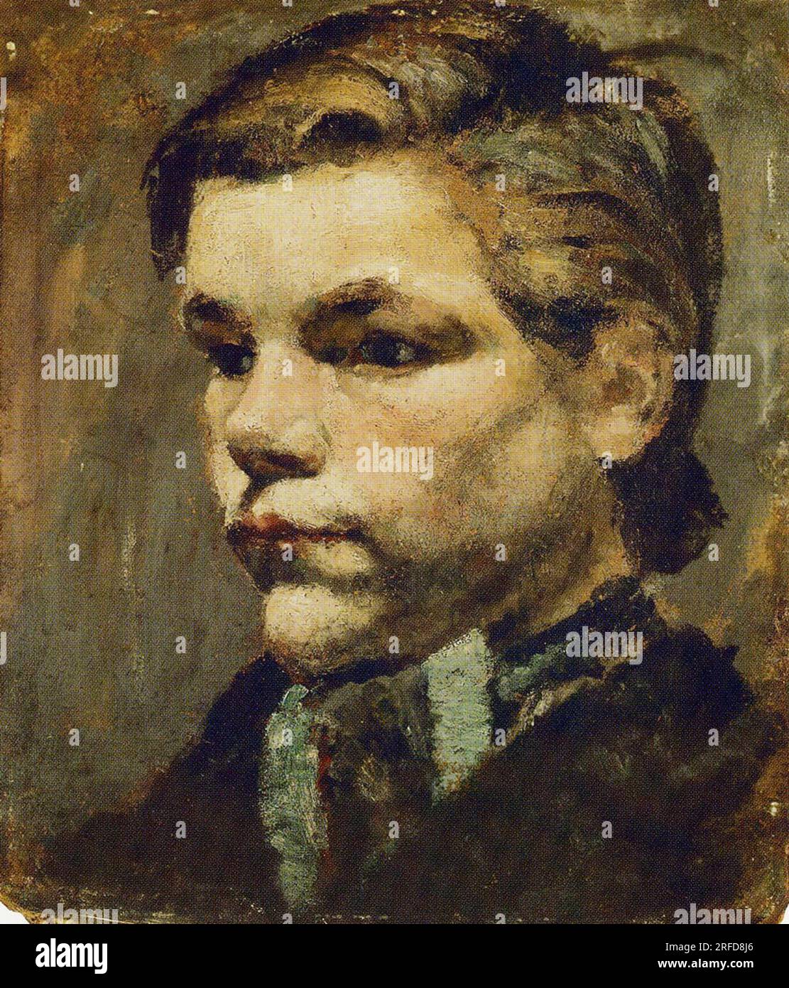 The Errand Boy 1880s by Edvard Munch Stock Photo - Alamy