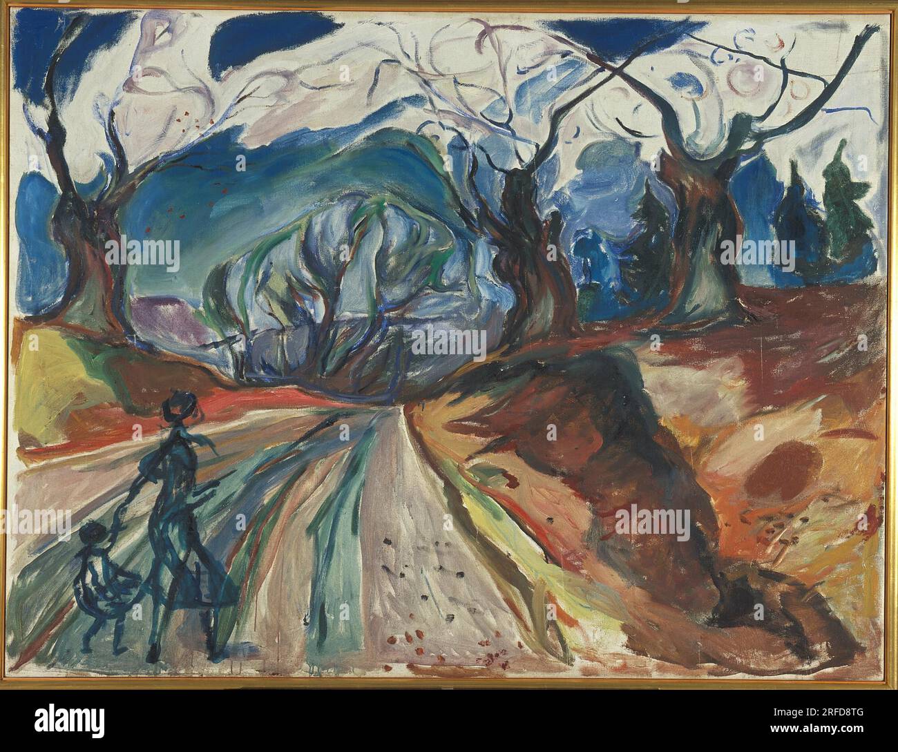 The Magic Forest 1919 by Edvard Munch Stock Photo - Alamy