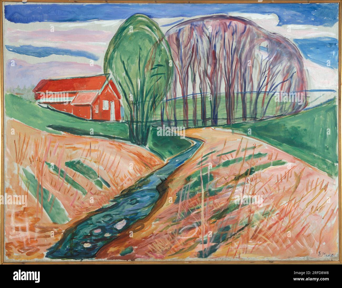 Edvard munch house hi-res stock photography and images - Alamy