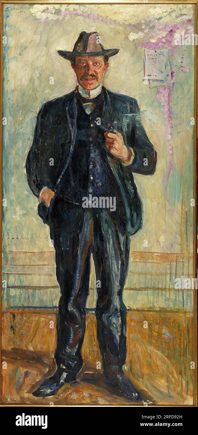 Torvald Stang 1909 by Edvard Munch Stock Photo - Alamy