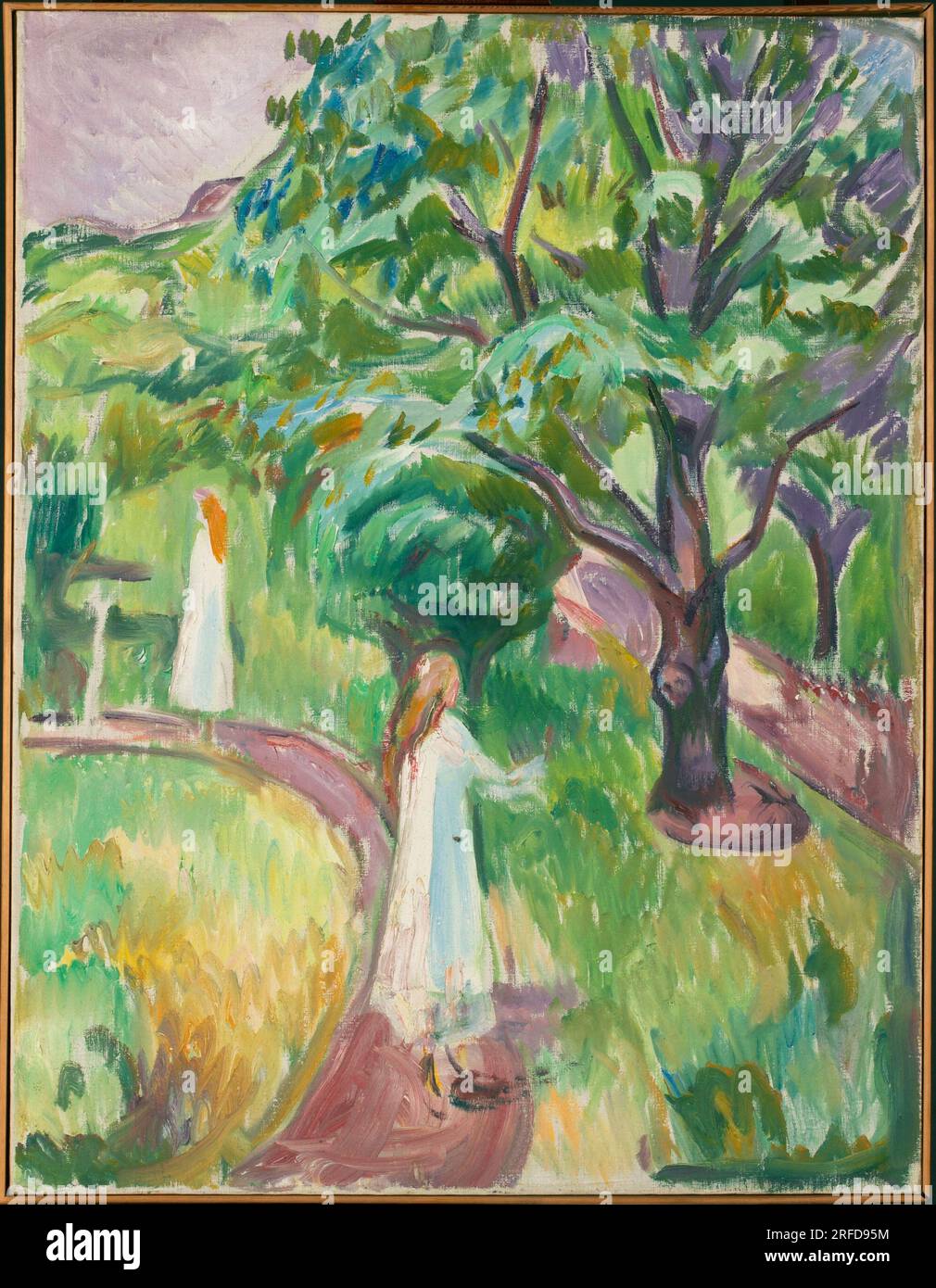 Edvard munch two women in hi-res stock photography and images - Alamy