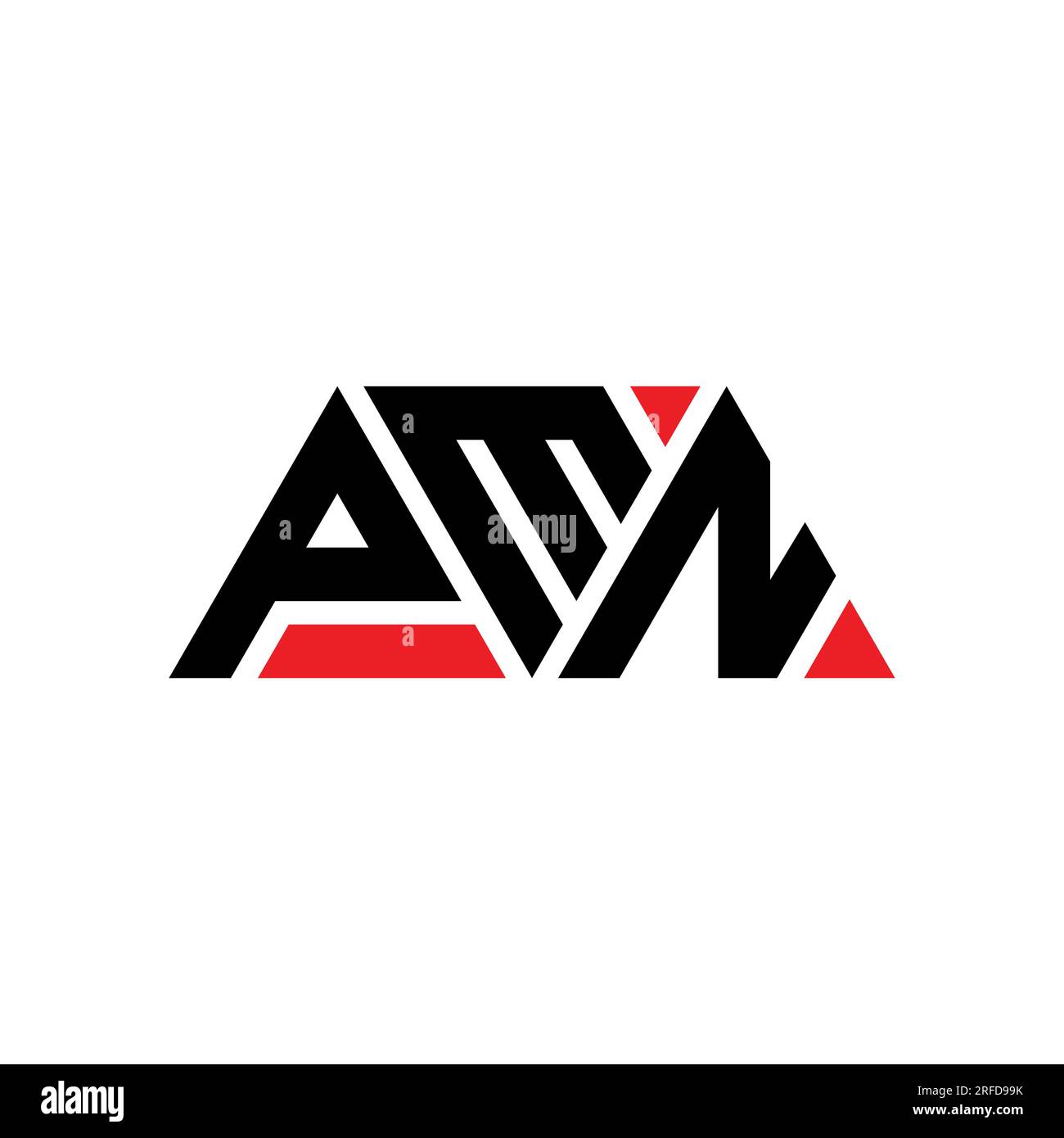 Pmn logo design Cut Out Stock Images & Pictures - Alamy