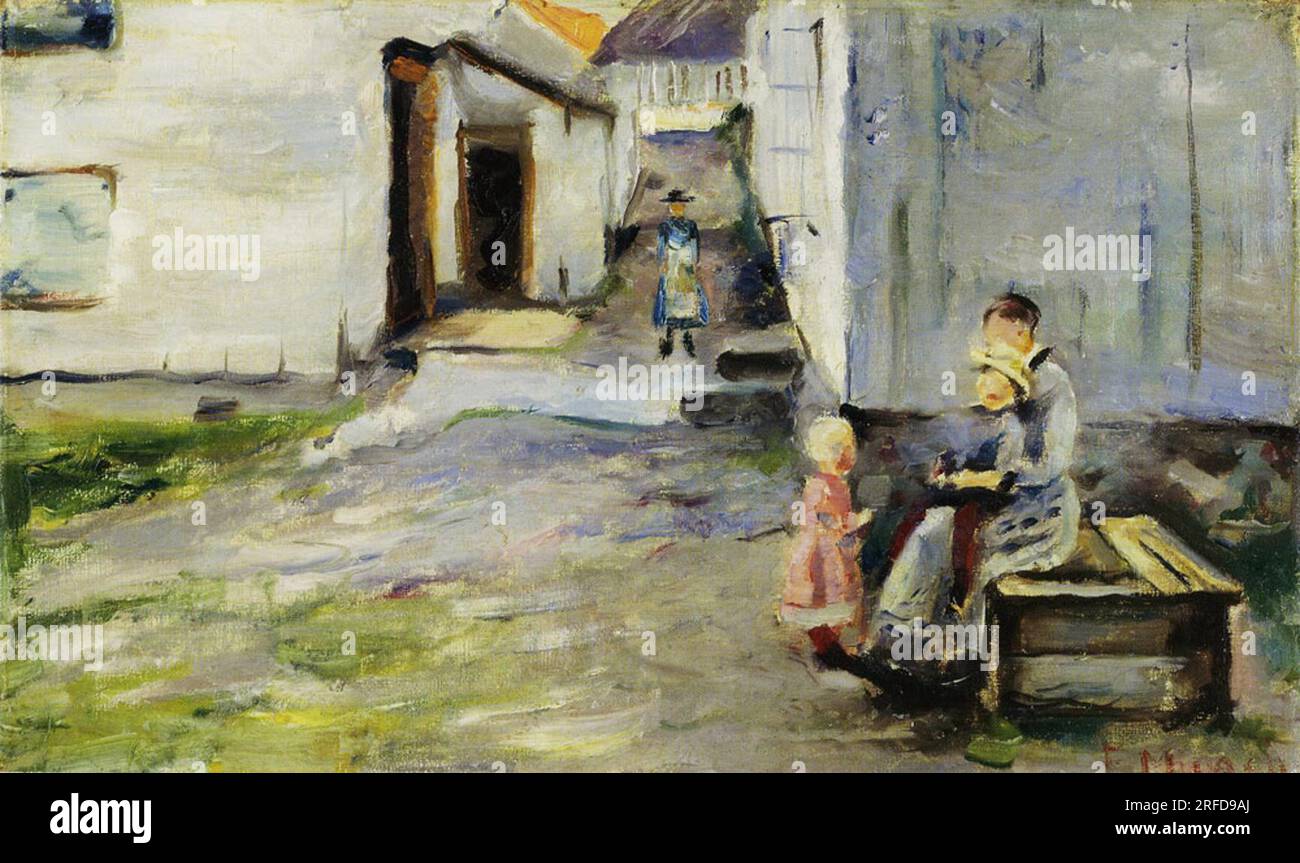 Edvard munch children in hi-res stock photography and images - Alamy