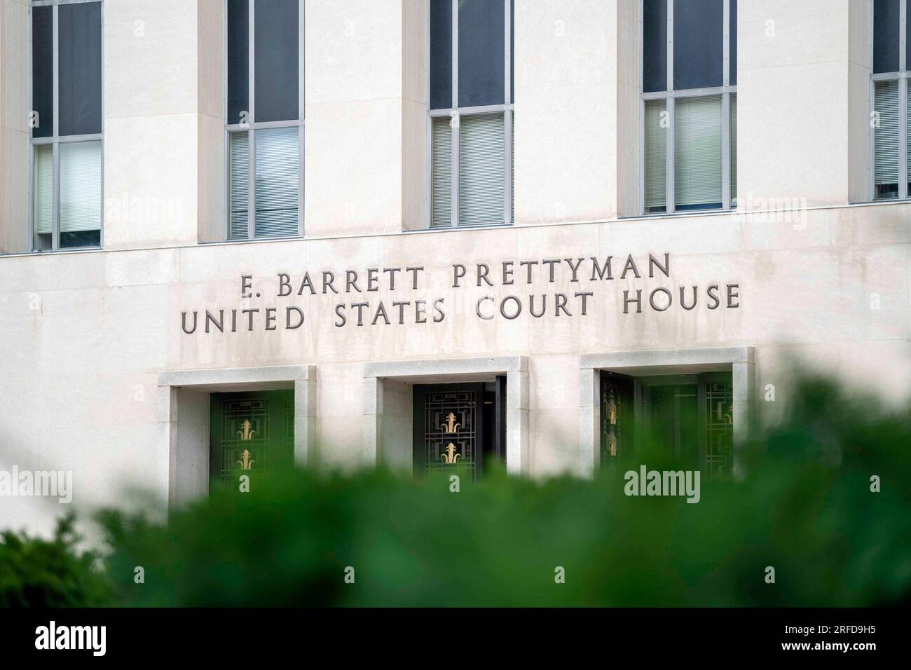 Washington, United States. 02nd Aug, 2023. Former President Donald ...
