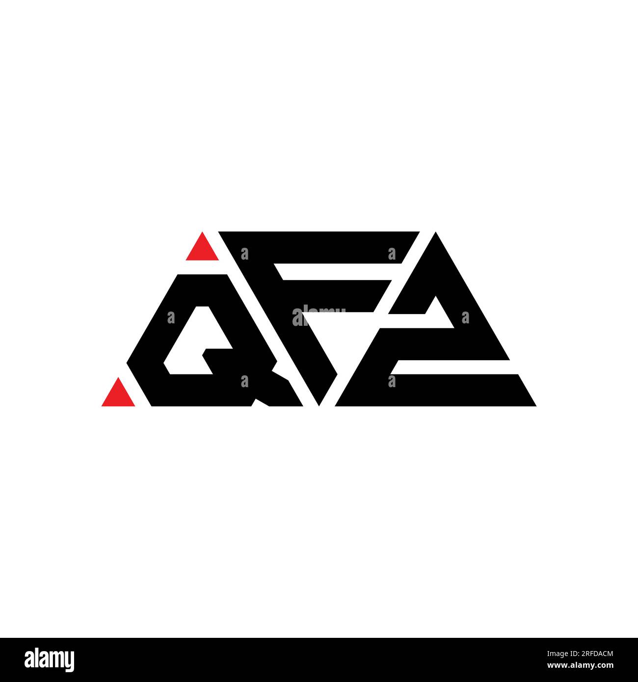 Qfz logo design hi-res stock photography and images - Alamy