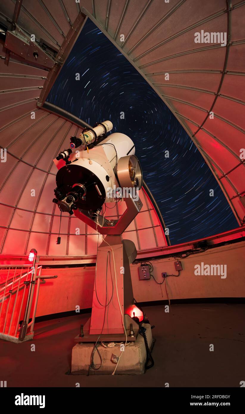 Observatory dome inside sky hi-res stock photography and images - Alamy