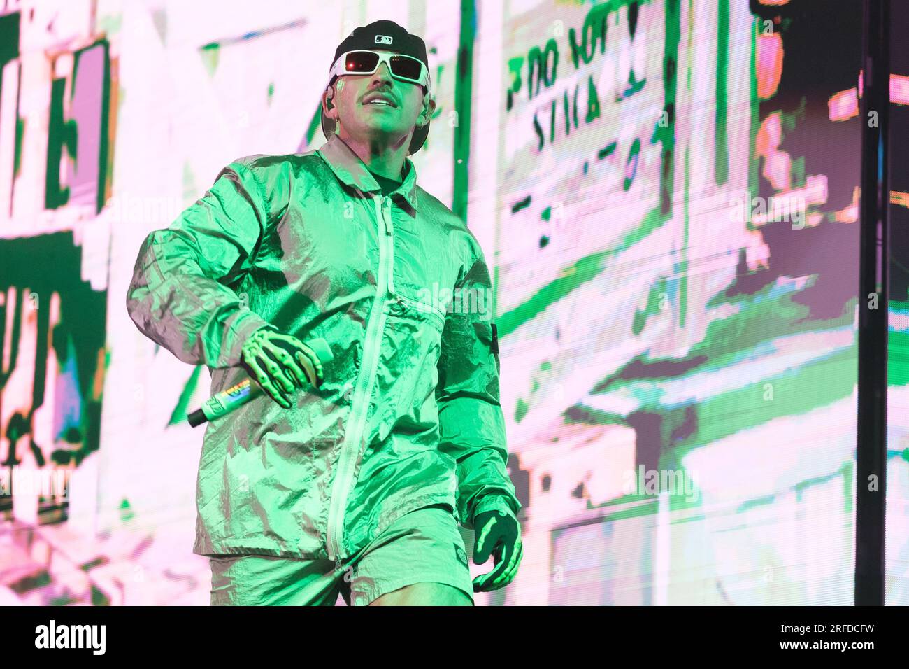 Colombian singer Salomón Villada Hoyos known by his stage name Feid ...