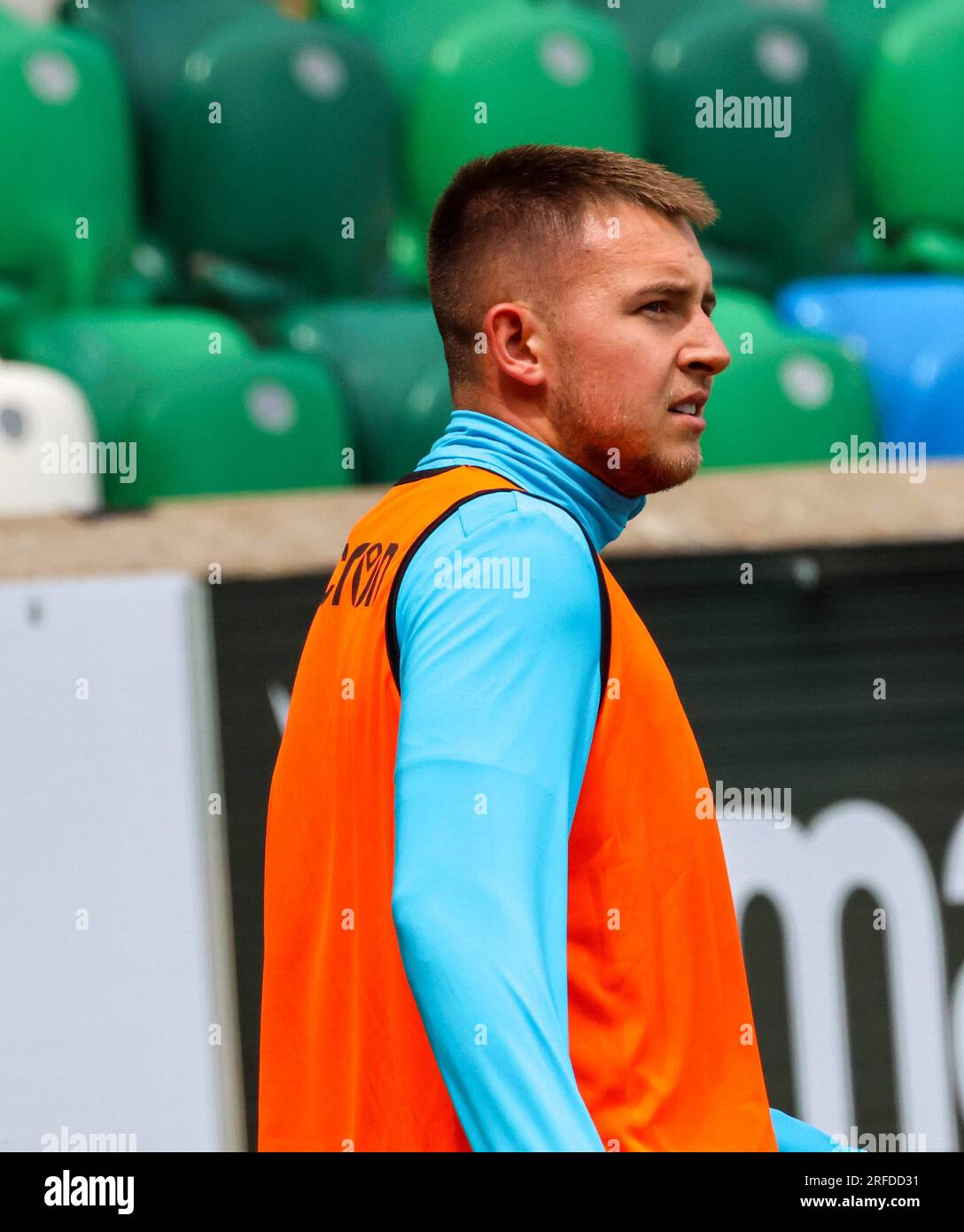 Windsor Park, Belfast, Northern Ireland, UK. 01 Jul 2023. Niall Quinn ...