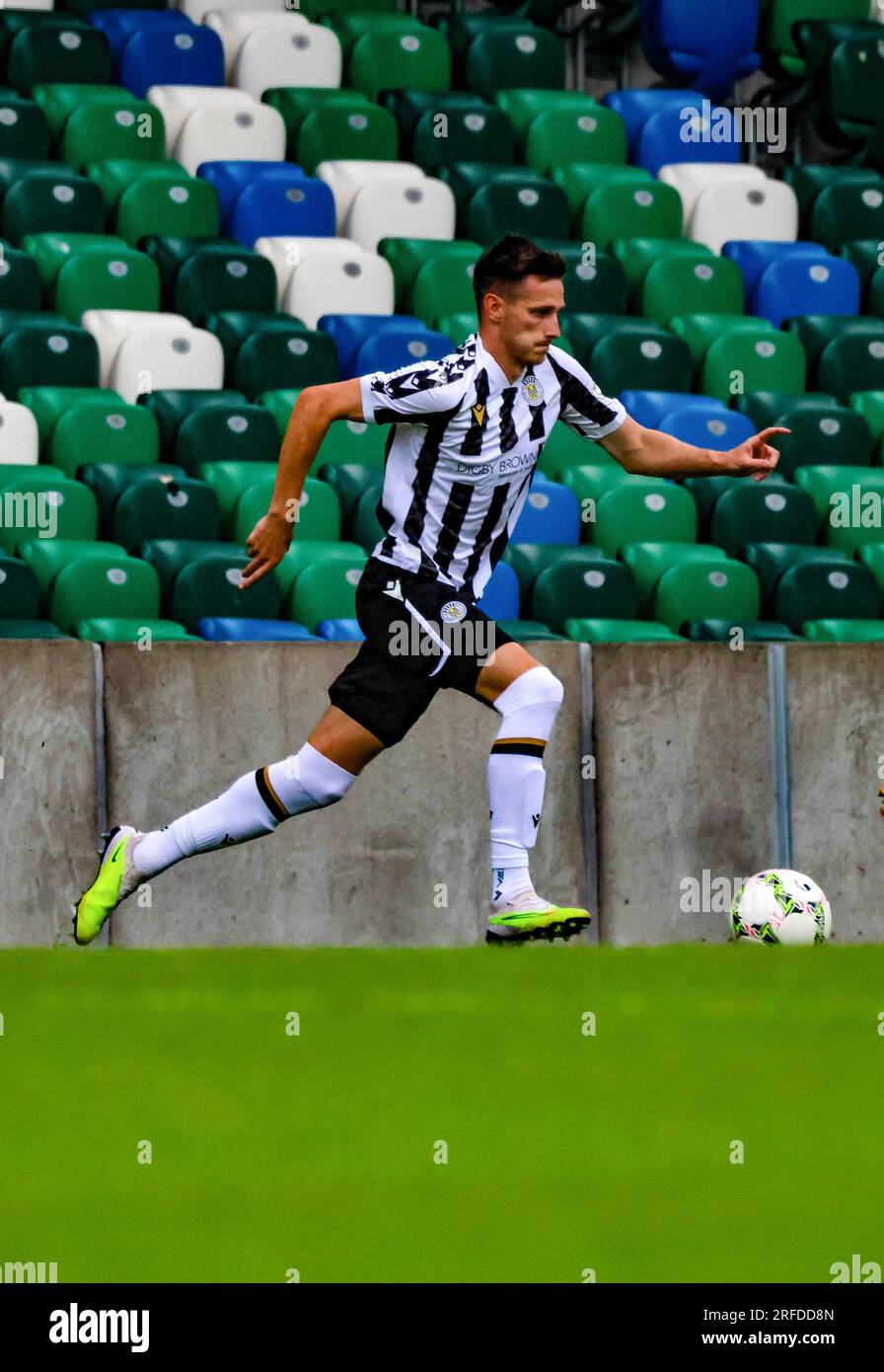 Linfield footballer 2023 hi-res stock photography and images - Alamy