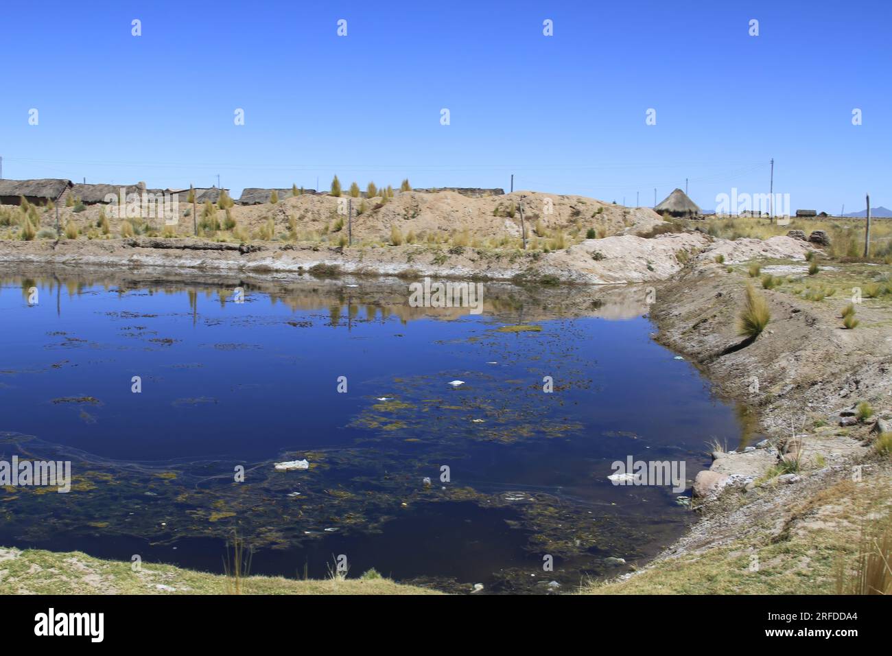 Lago Popo, Bolivia Stock Photo - Alamy