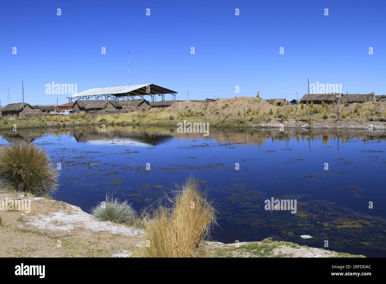 Lago Popo, Bolivia Stock Photo - Alamy
