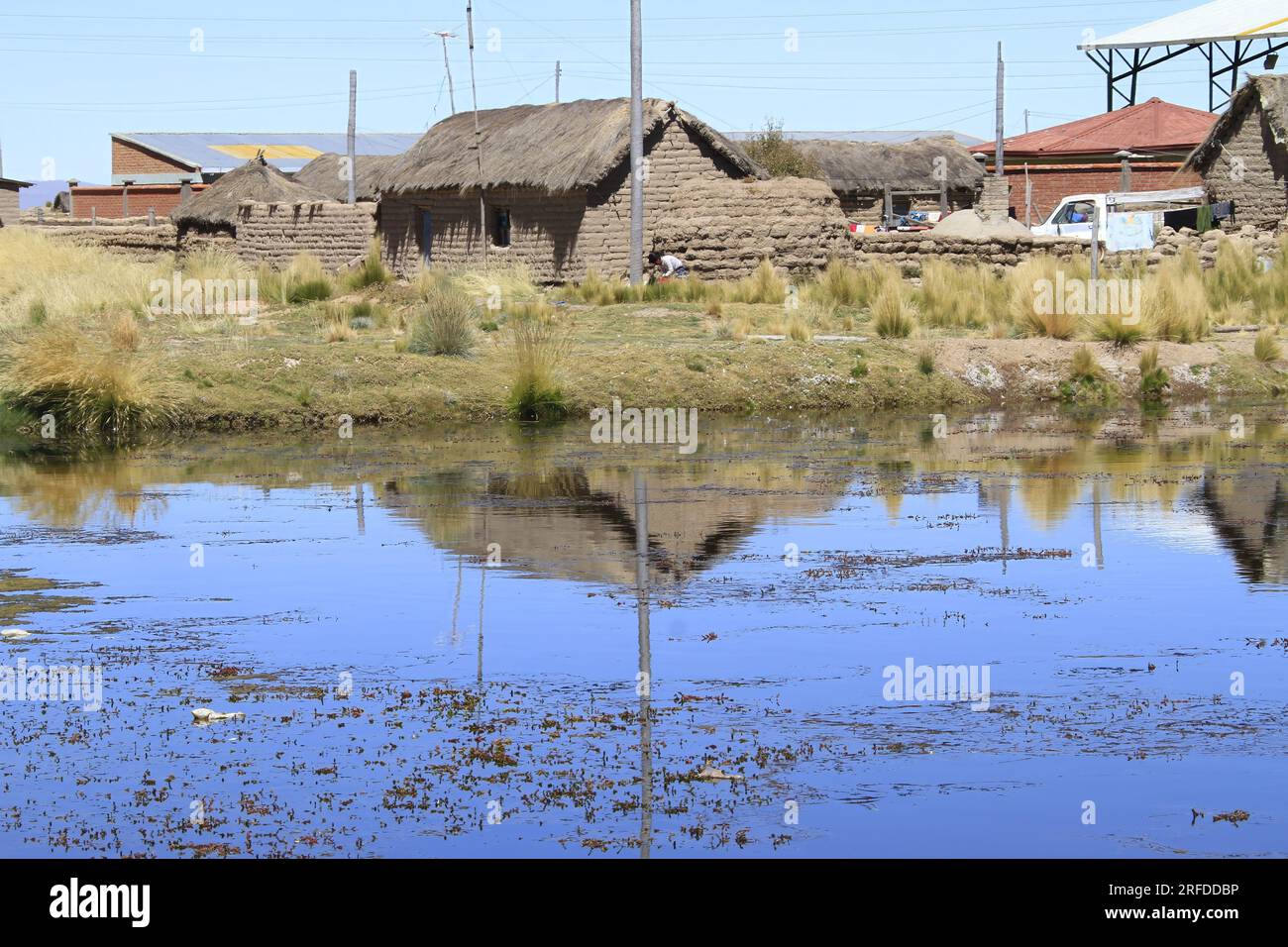Lago Popo, Bolivia Stock Photo - Alamy