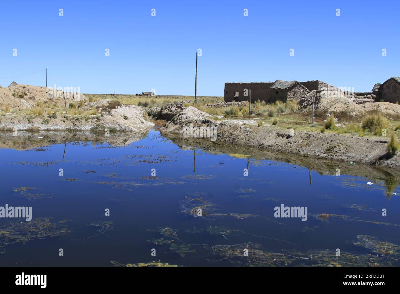 Lago Popo, Bolivia Stock Photo - Alamy