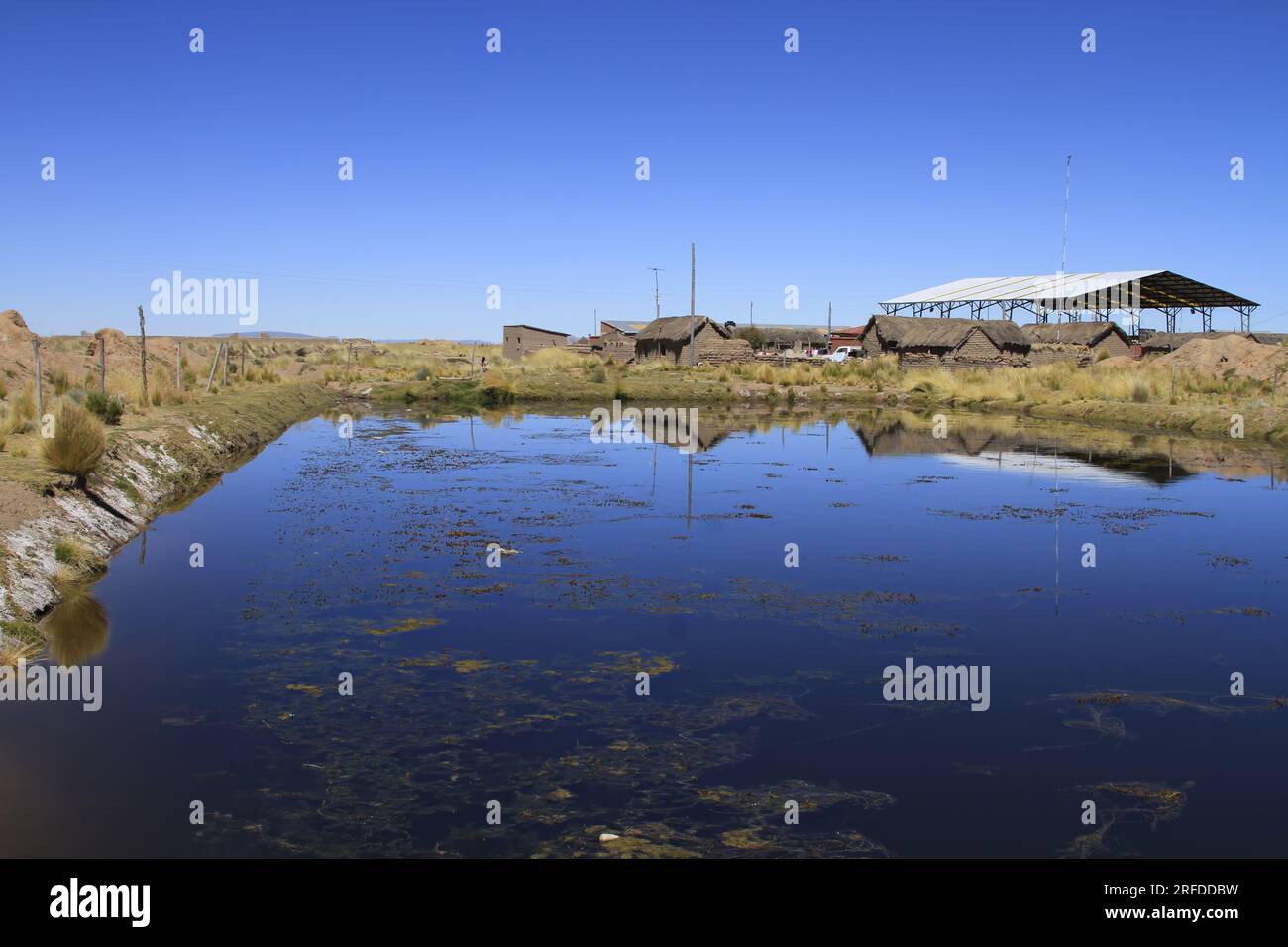 Lago Popo, Bolivia Stock Photo - Alamy