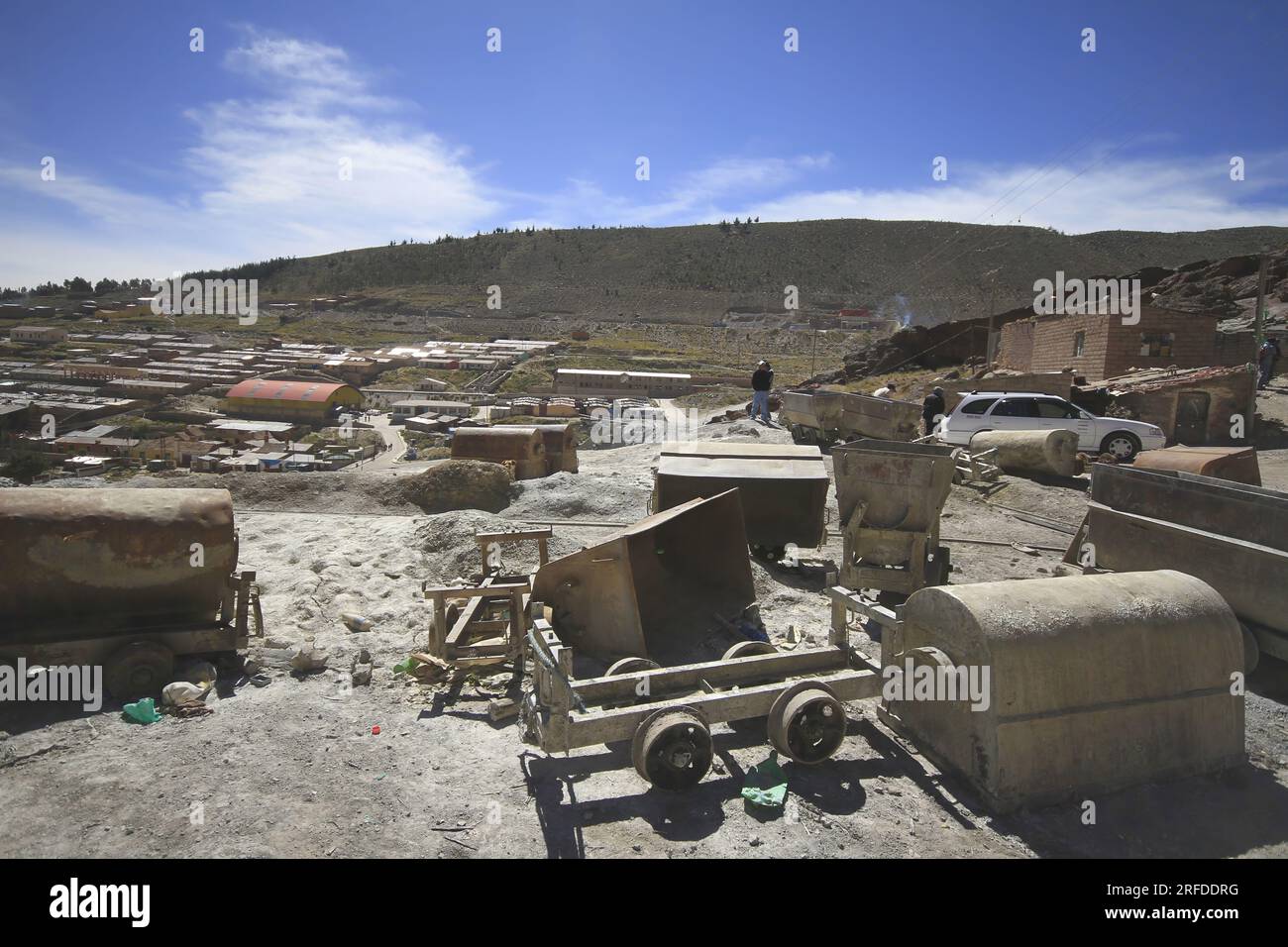 Silver mines of Potosi Bolivia Stock Photo - Alamy