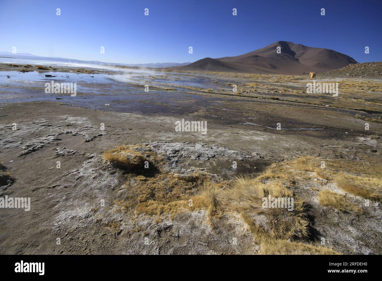 Hot Springs, Eduardo Alveroa, Uyuni Bolivia Stock Photo - Alamy