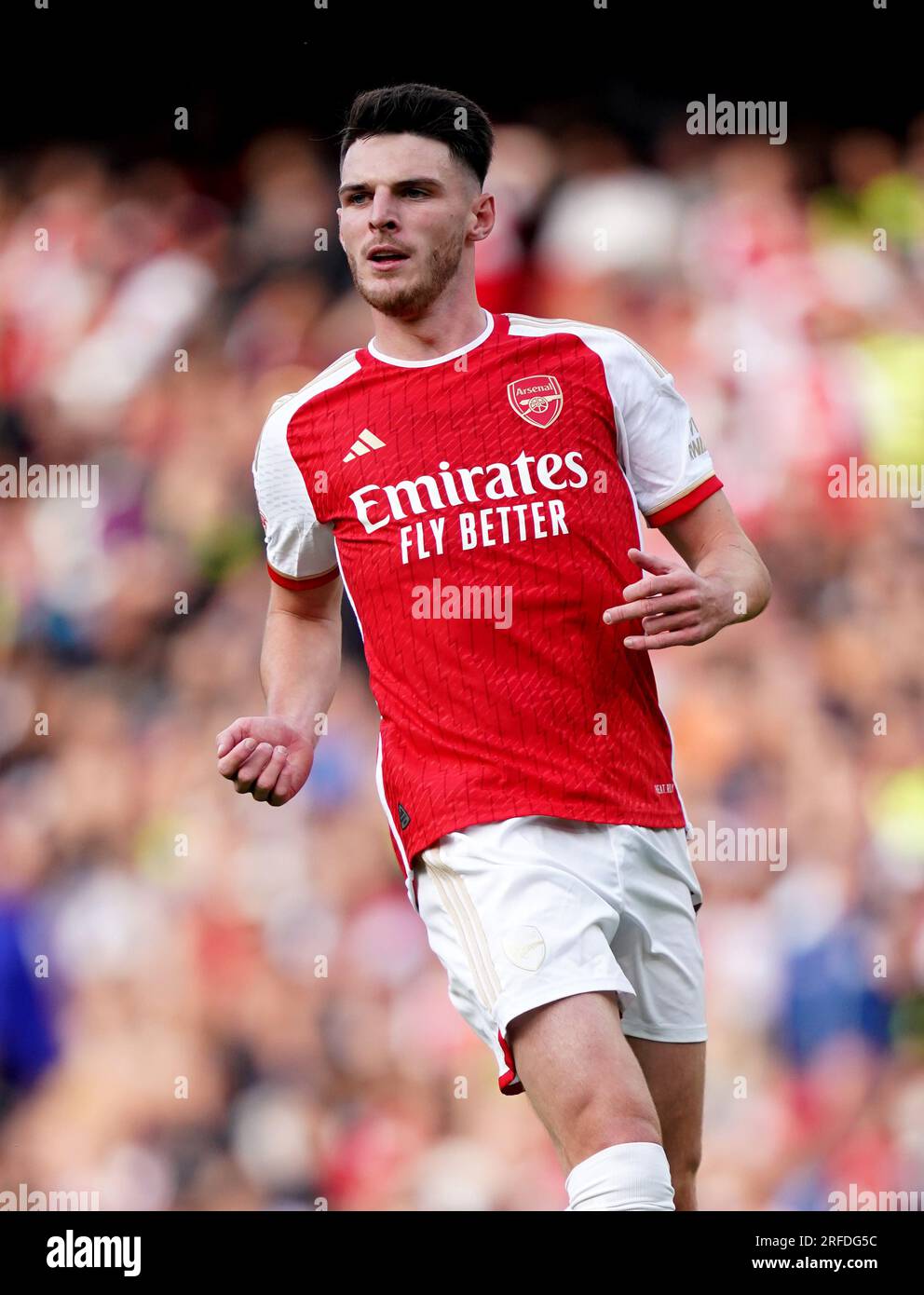 Arsenal’s Declan Rice during the pre-season friendly match at the ...