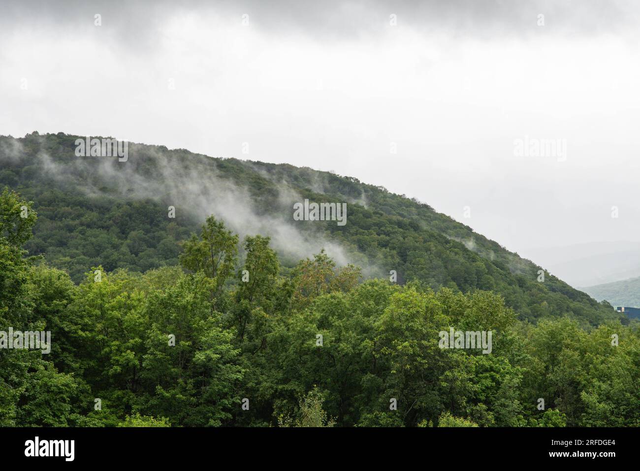 Valley town USA fresh rain, landscape backgrounds Stock Photo - Alamy