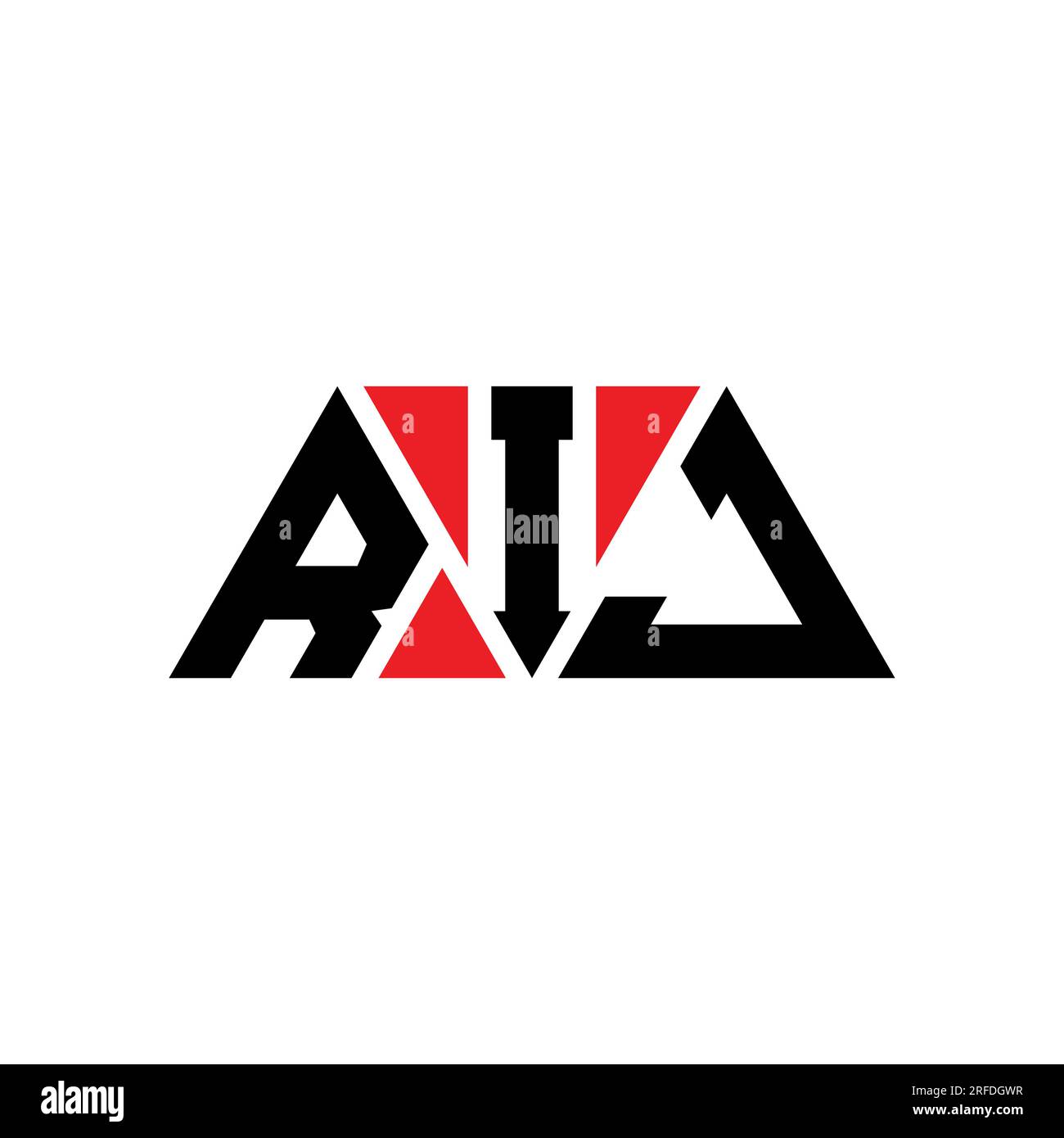 Rij font Stock Vector Images - Alamy