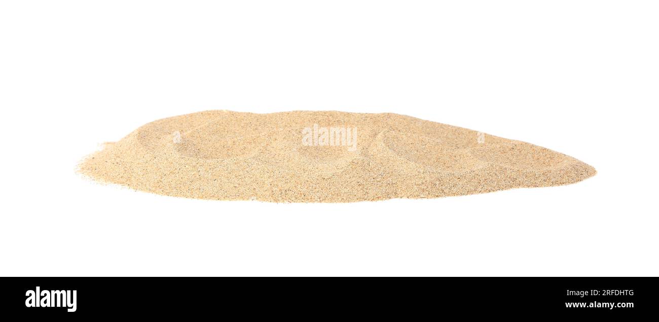 Tropical beach bright sand Cut Out Stock Images & Pictures - Alamy