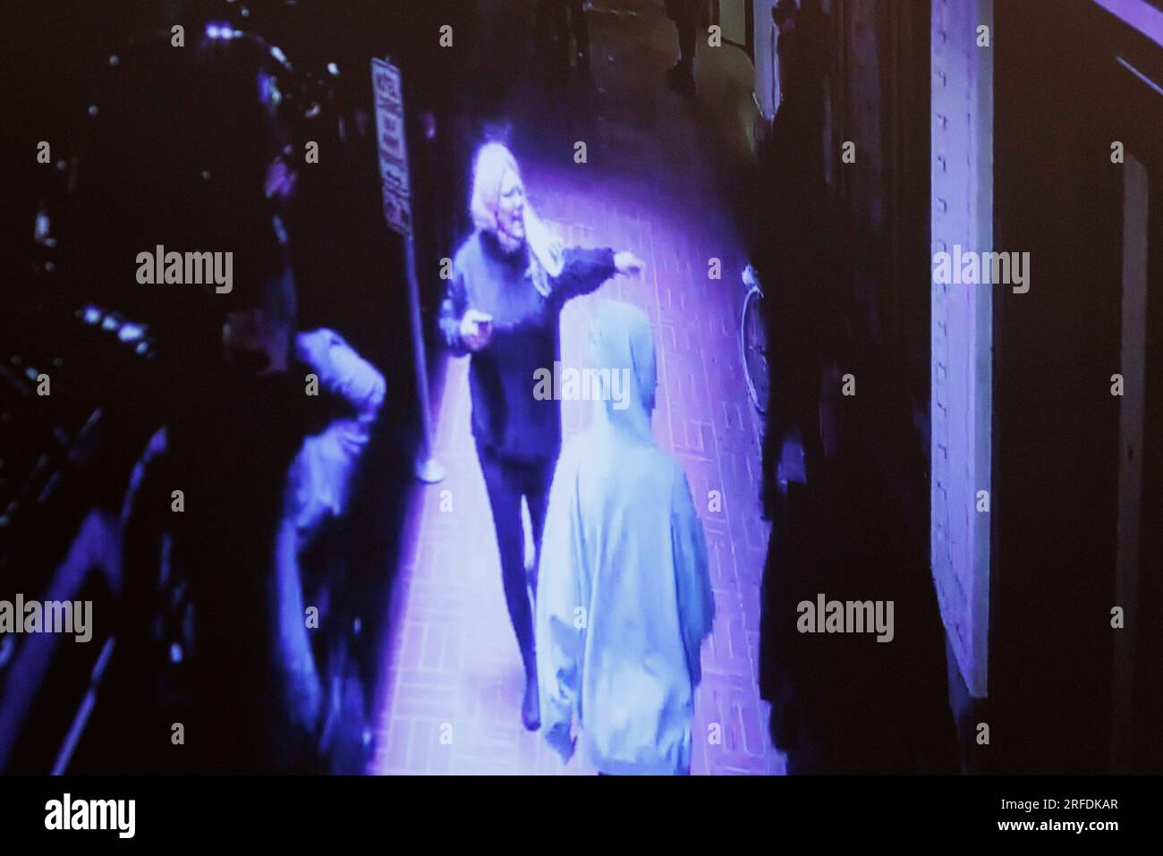 Portland, USA. 02nd Aug, 2023. Elizabeth Richter, one of two remaining ...