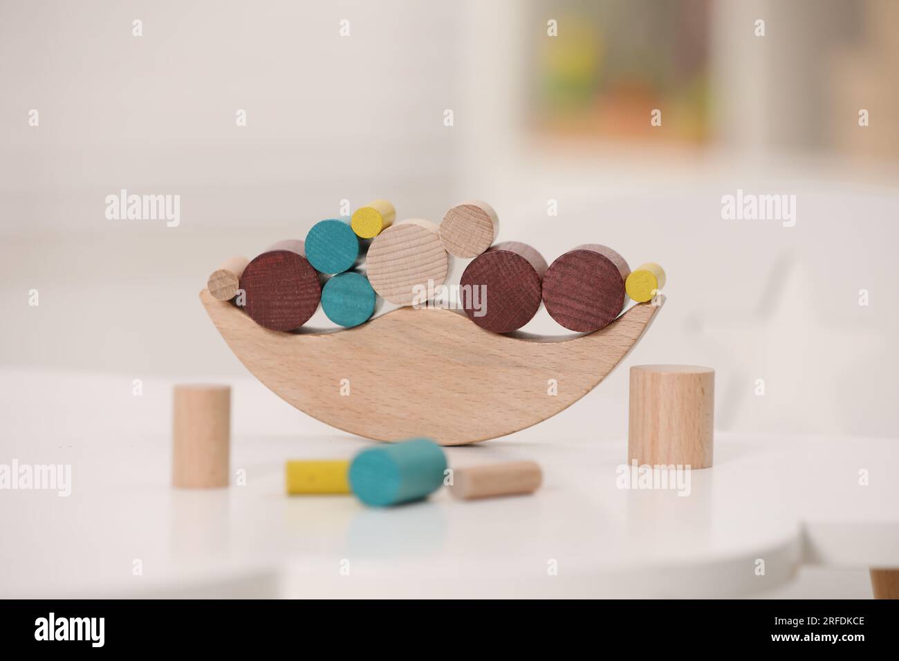 Kids playing developmental toys hi-res stock photography and images - Alamy