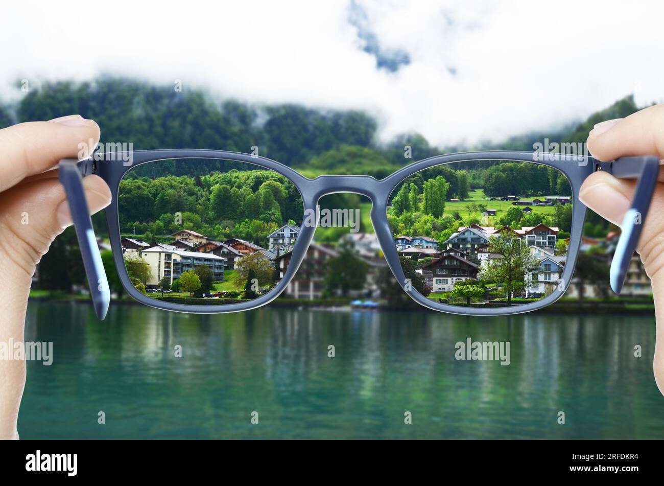 View Through Glasses