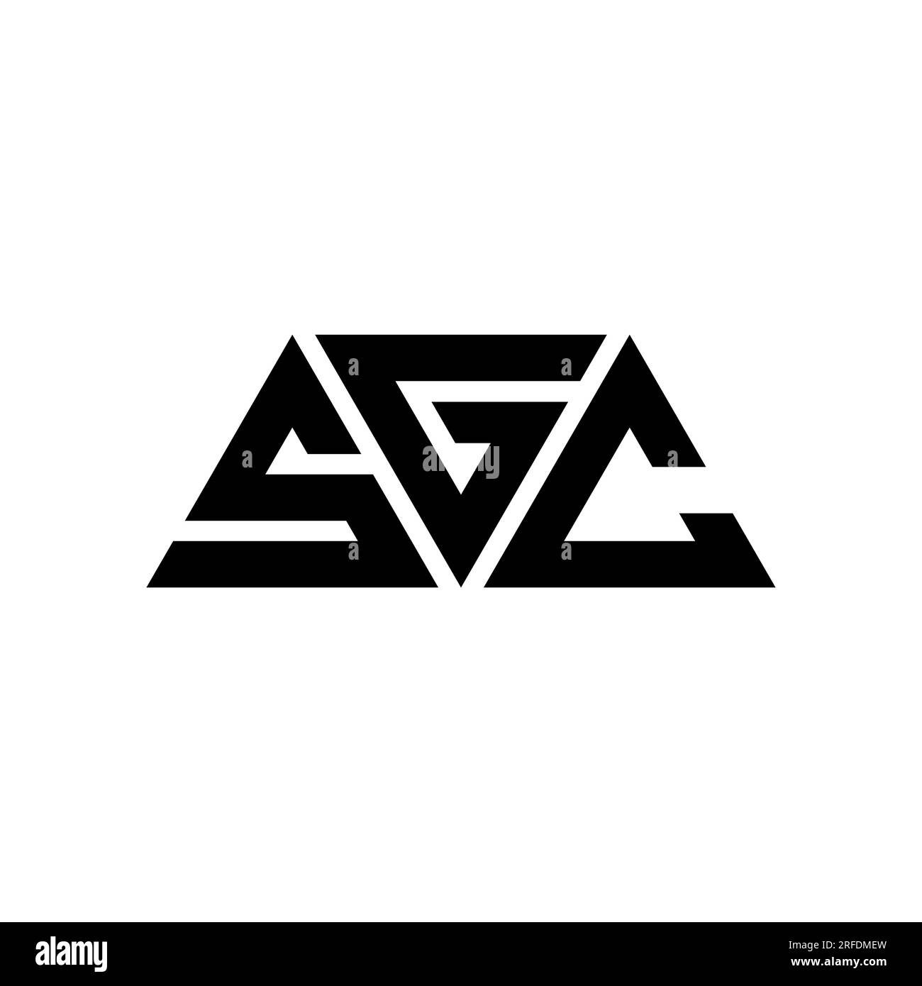 Sgc logo design Stock Vector Images - Alamy