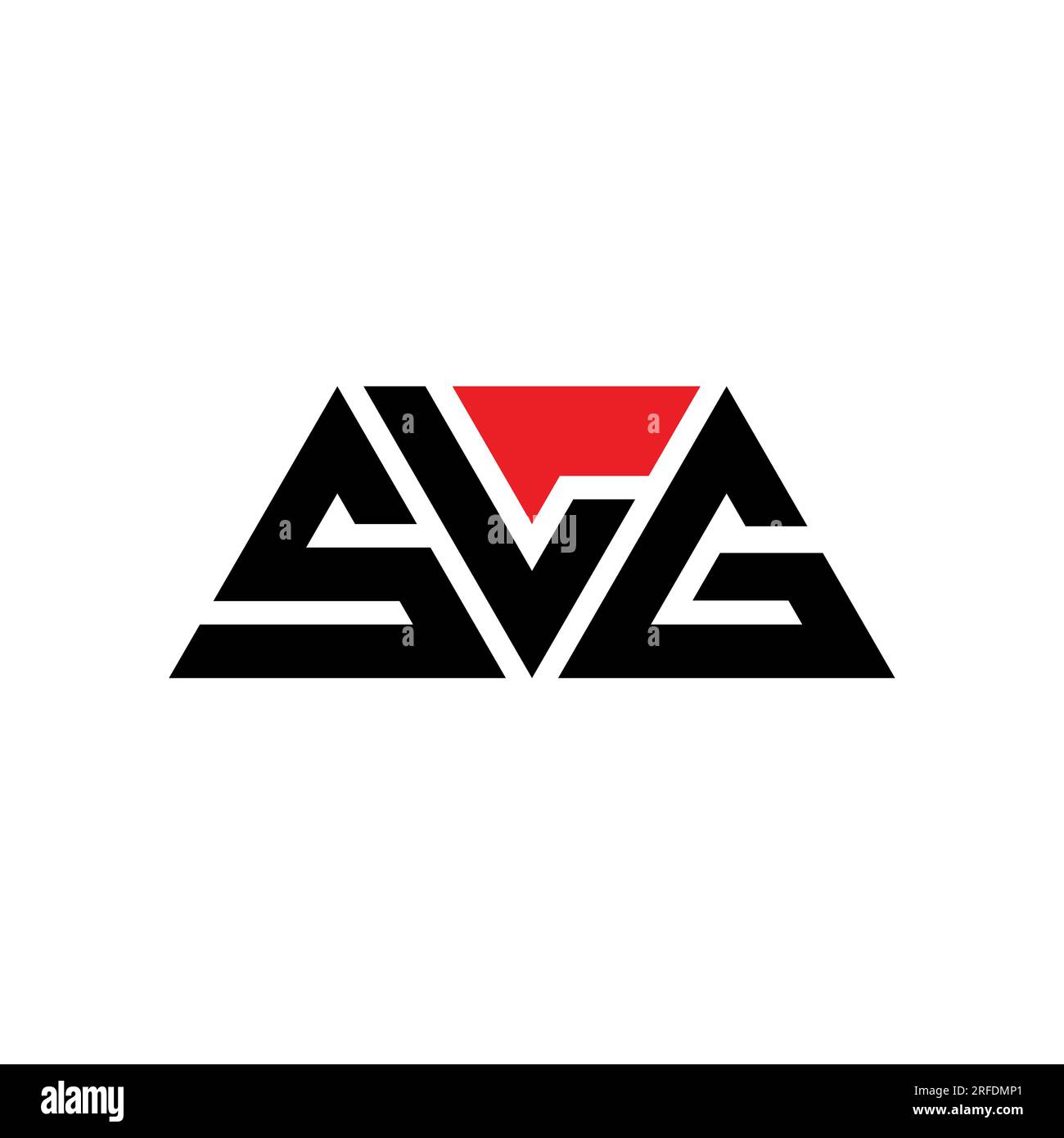 SLG triangle letter logo design with triangle shape. SLG triangle logo ...