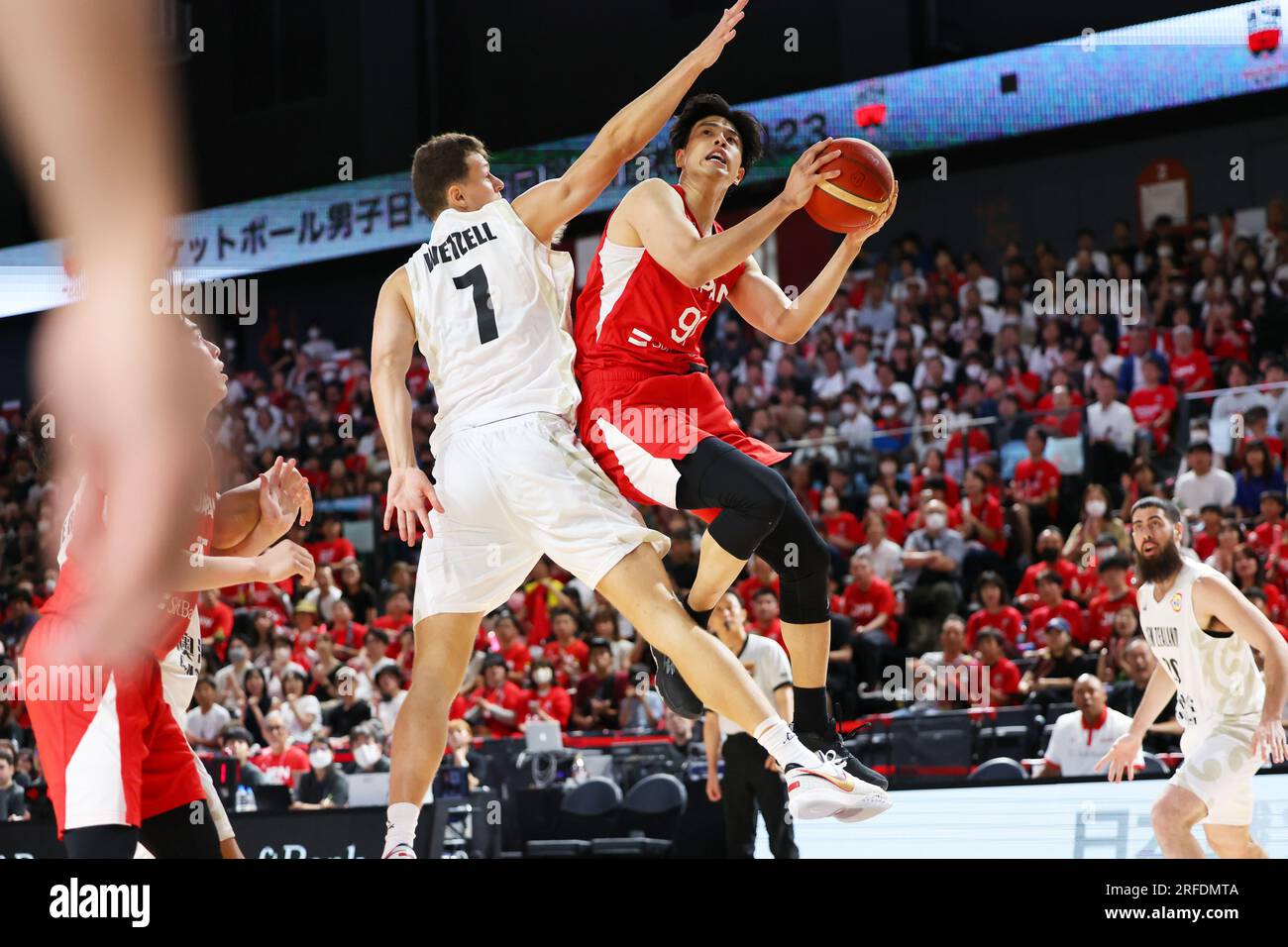 Gunma, Japan. 2nd Aug, 2023. Hirotaka Yoshii (JPN) Basketball : Men's ...