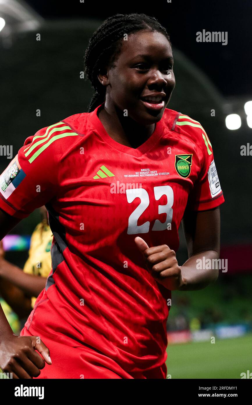 Melbourne, Australia, 2 August, 2023. Liya Brooks of Jamaica during the ...