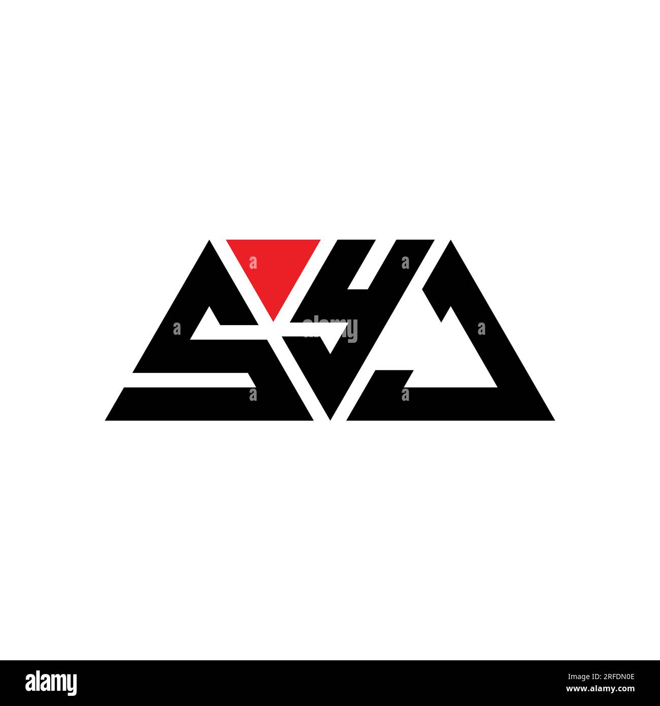 Syj logo design Cut Out Stock Images & Pictures - Alamy