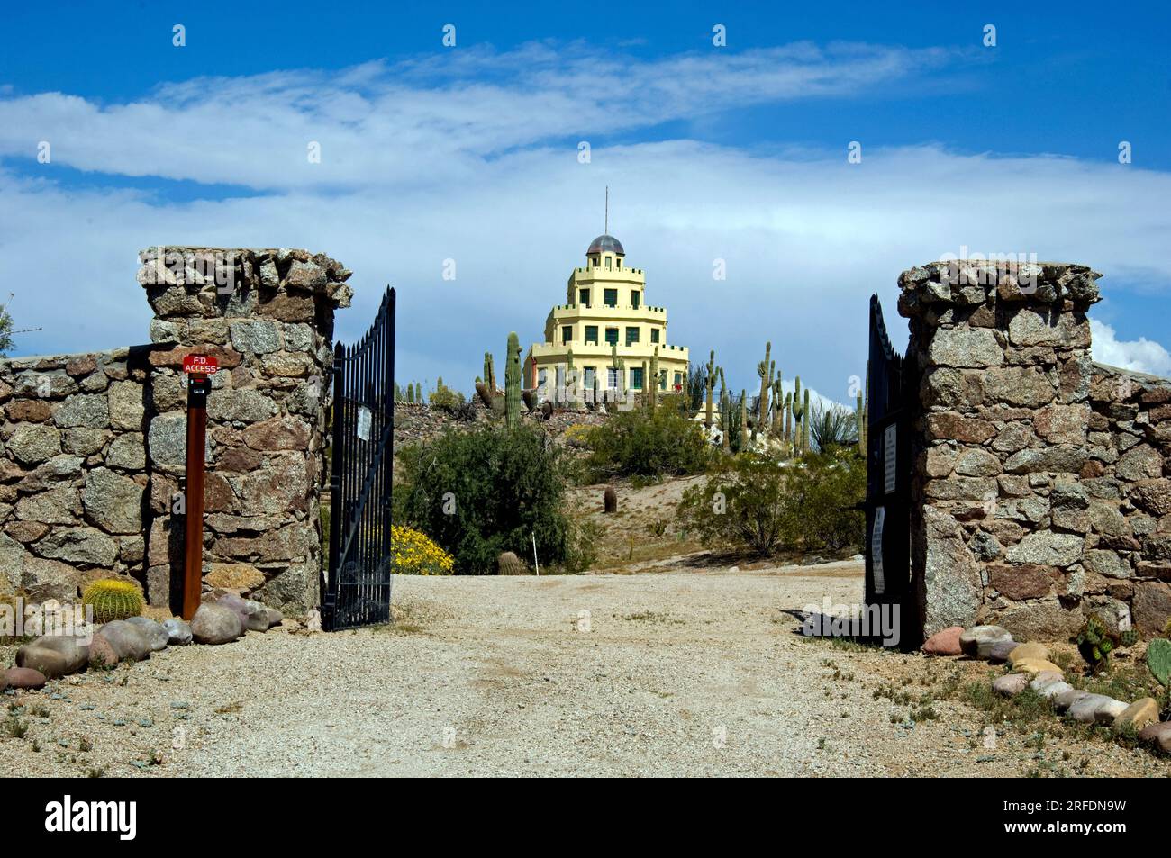 Tovrea Castle a one- time private residence built in 1928 is now open ...