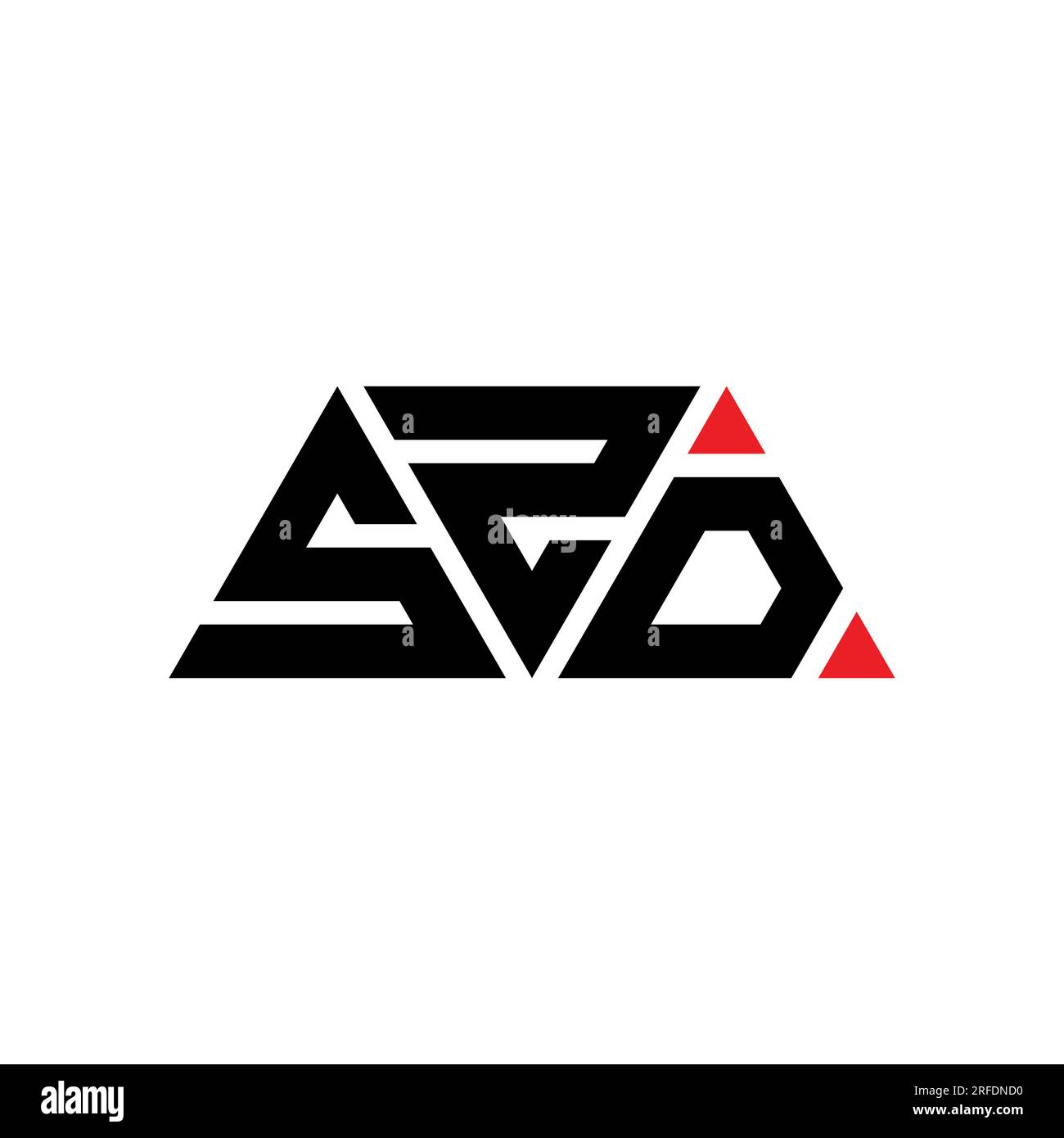 Szd triangle Stock Vector Images - Alamy