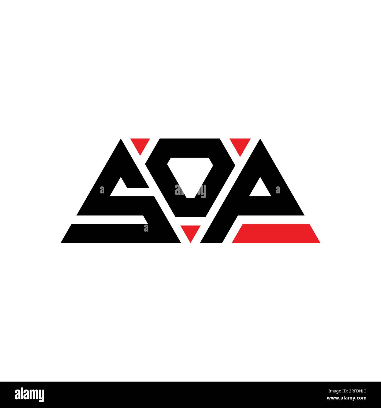 Sop triangular Stock Vector Images - Alamy