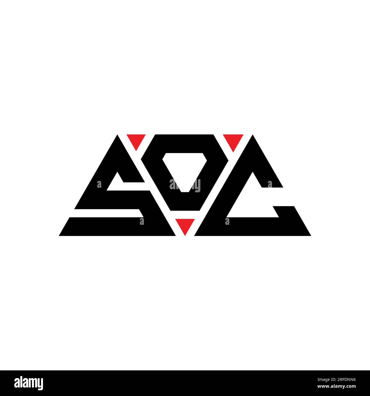 Soc triangle Stock Vector Images - Alamy