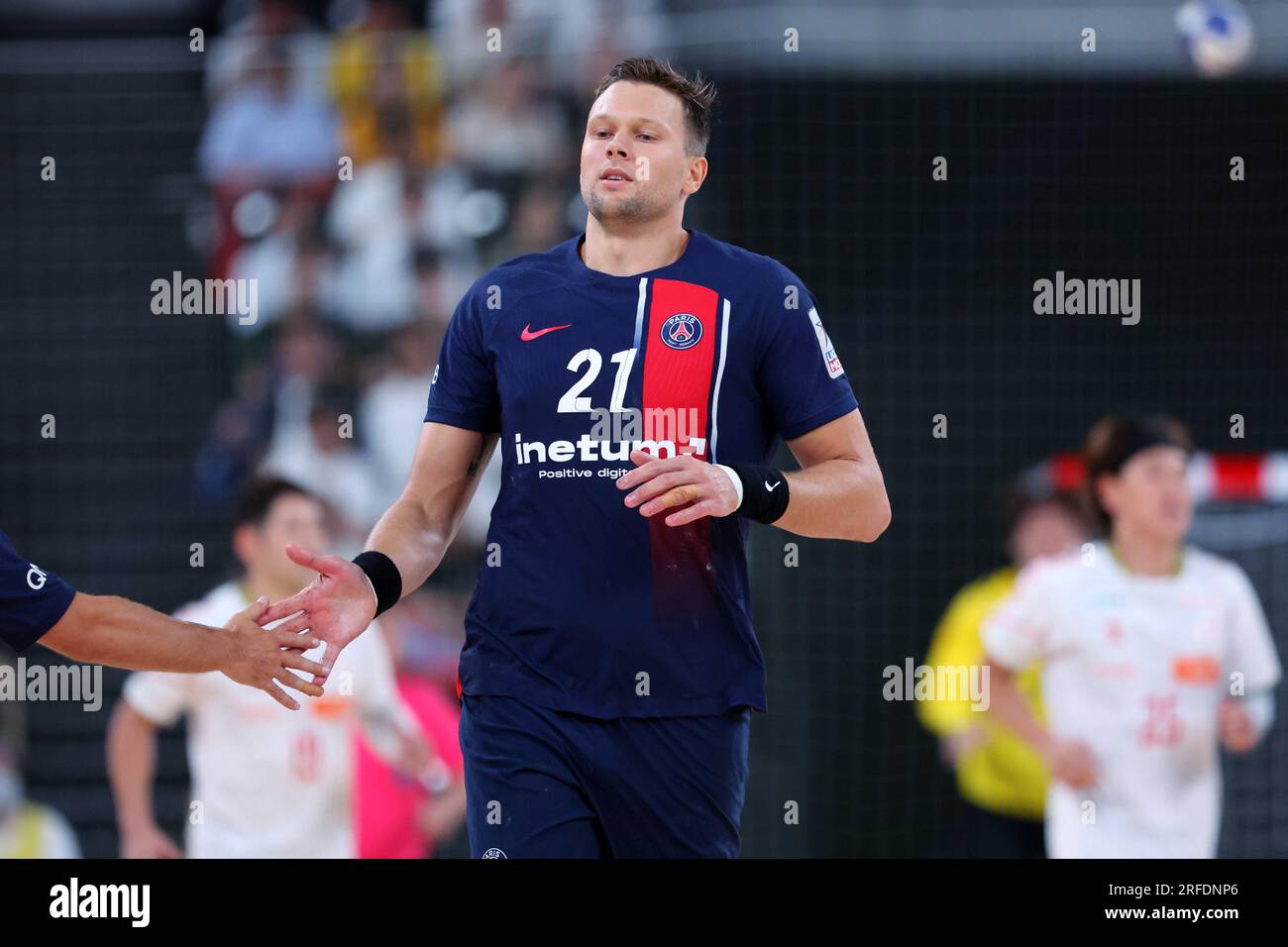 Ariake Arena Tokyo, Japan. 2nd Aug, 2023. Kamil Syprzak (PSG), AUGUST 2 ...