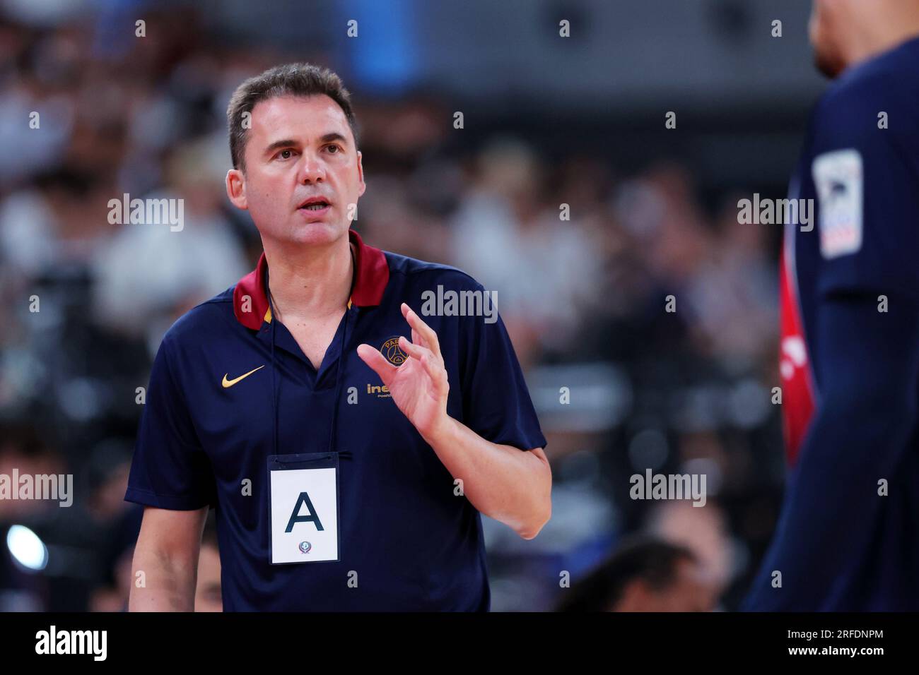 Ariake Arena Tokyo, Japan. 2nd Aug, 2023. Raul Gonzalez Gutierrez (PSG ...
