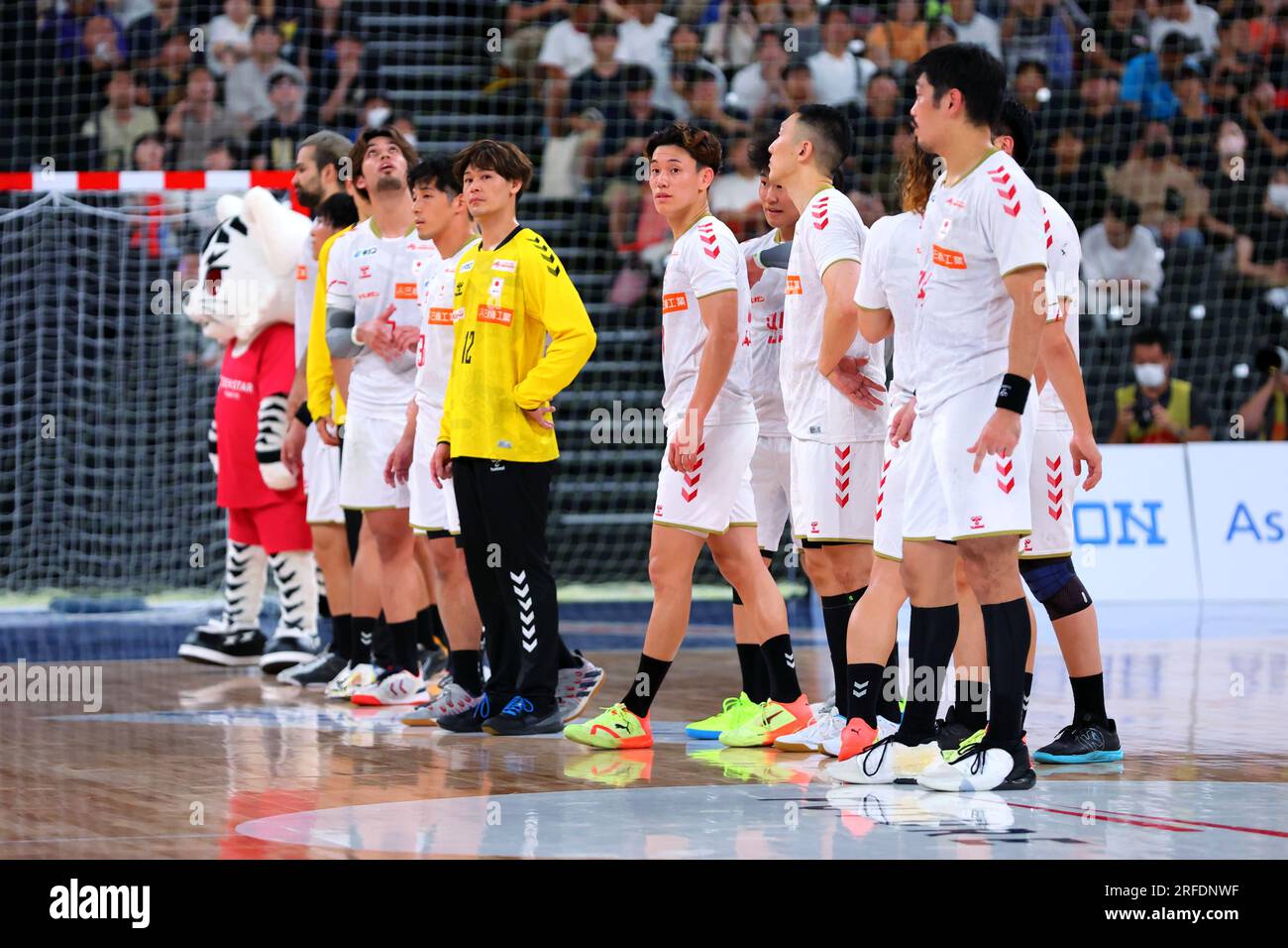 Ariake Arena Tokyo, Japan. 2nd Aug, 2023. Japan team group (JPN ...