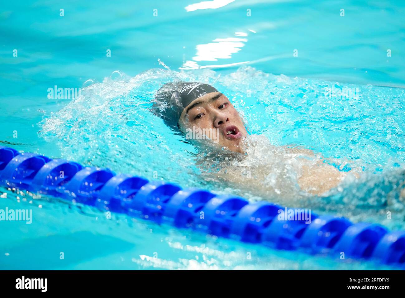 4x50m medley mixed relay hi-res stock photography and images - Alamy
