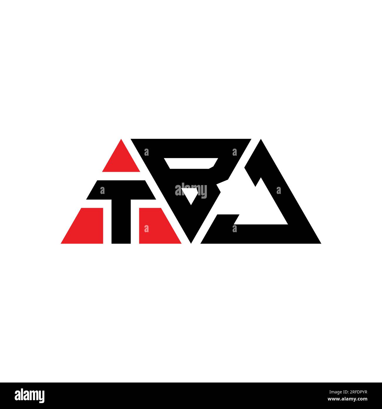 Tbj font Stock Vector Images - Alamy