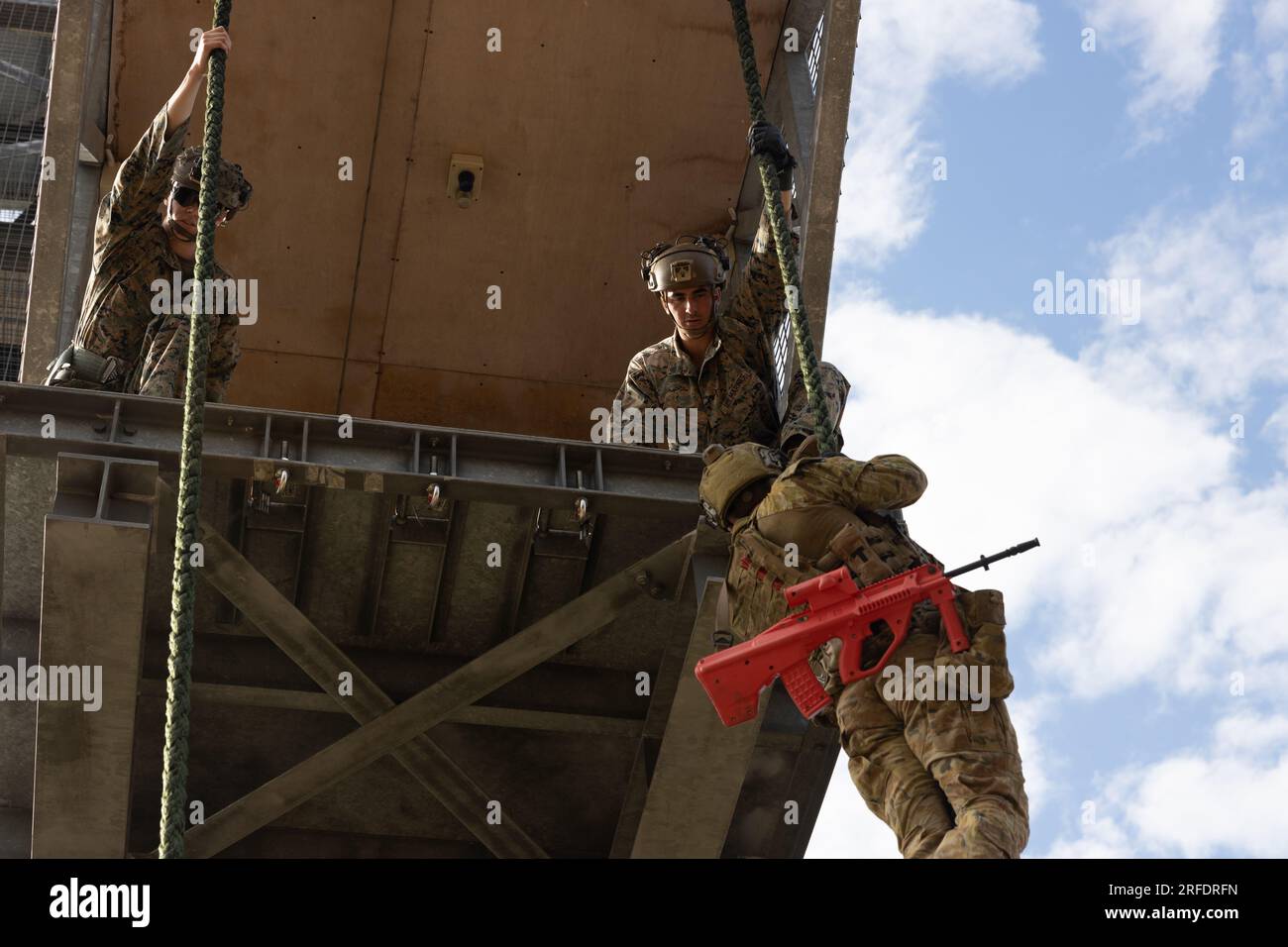 An Australian Army Soldier with 5th Battalion, Royal Australian ...